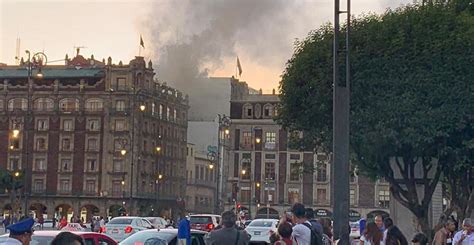 Se Reporta Incendio En Un Edificio Del Centro Histórico De La Cdmx