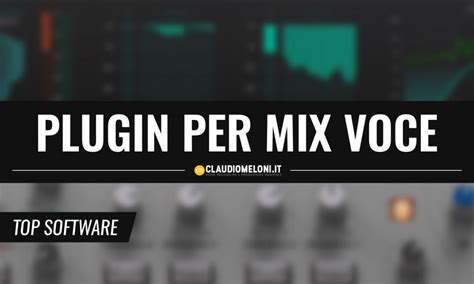 5 Plugin Per Il Mix Della Voce All In One VST AAX AU
