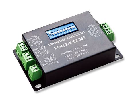 72 144W DMX LED Controller RL PX24506 Led Controller And Dmx Led Controller