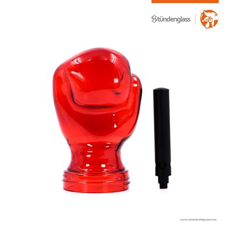 Stündenglass® The Champions Globe Large Glass Red Roostershop
