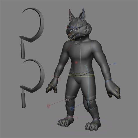 3d Model Death From Puss In Boots Rigged Vr Ar Low Poly Cgtrader