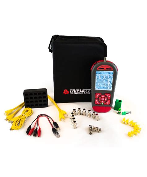 Low Voltage Pro Multifunctional Cablenetwork Tester Kit With Printable