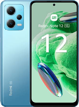 Xiaomi Redmi Note 12 azul ¡Mejor Precio y Ofertas!- Xiaomi
