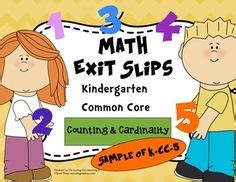 Exit Slips Math Ideas Exit Slips Math Exit Slips Formative Assessment
