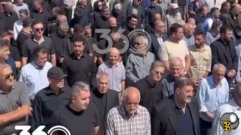 تشییع غریبانه پیکر مادر کریم باقری در تبریز فیلو