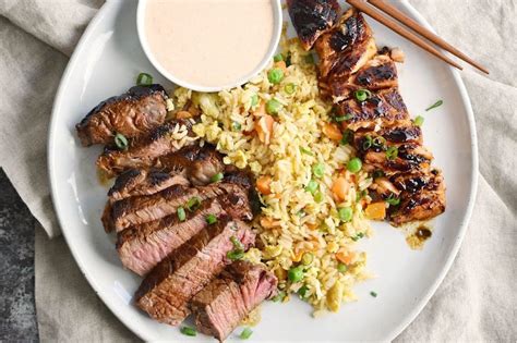 Hibachi Chicken And Steak Meal Delivery Raleigh Donovans Dish To Door