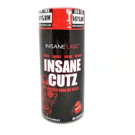 Insane Cutz 45 Capsules Insane Labz