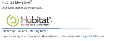 unable to update hub 🛎️ get help hubitat