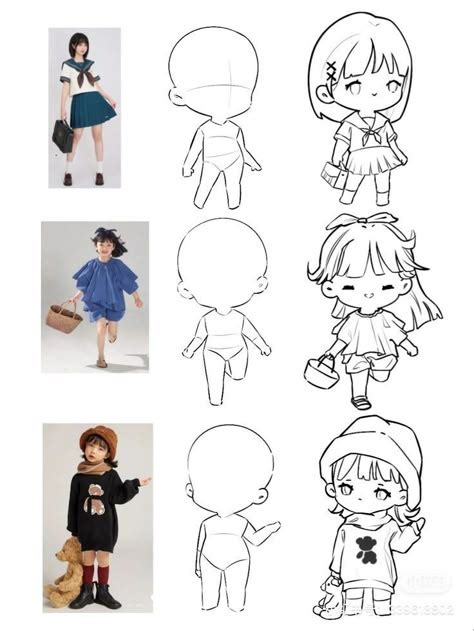 ปักพินโดย 呵呵哈哈 ใน Art References การออกแบบตัวละคร จิบิ ไอเดียวาดรูป