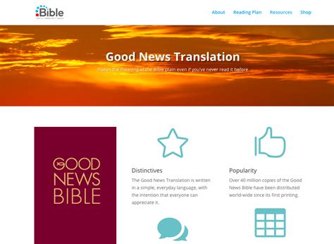 Good News Translation Of The Bible For All Things Bible