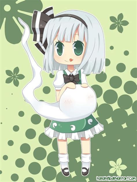 Chibi Youmu Konpaku By Hanahello On Deviantart Chibi Yandere