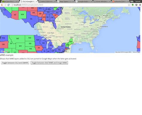 Javascript Single Tile Wms Layer On Google Maps Api V Stack Overflow