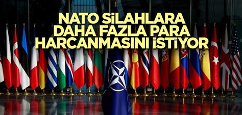 NATO Genel Sekreteri Stoltenberg silahlara daha fazla para harcanmasını
