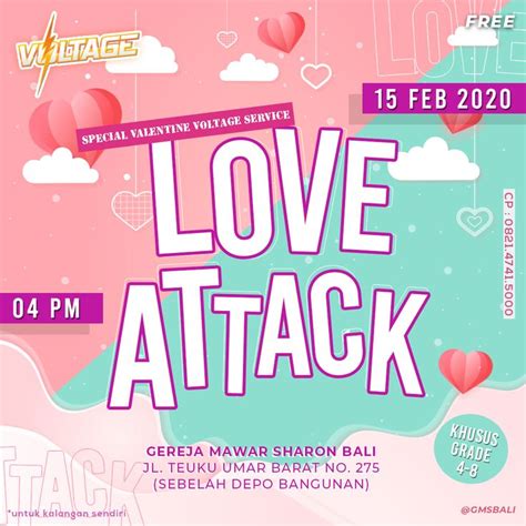 Valentine Event 2020 Desain Pamflet Desain Grafis Referensi Desain