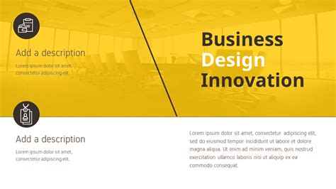 Business Design Innovation PowerPoint Templates For Presentation