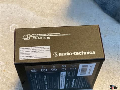 Audio Technica At Art9 Mc Moving Coil Phono Cartridge New In Box