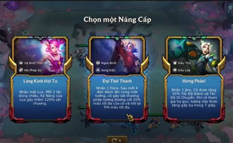 Lõi Nâng Cấp Anh Hùng Dtcl Mùa 85 Tft Mới Nhất