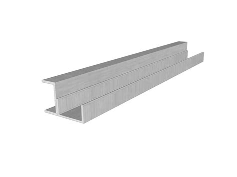 90 Degree Galvanised Steel Joiner Corner Post 150pfc Strong And Reliable Concrete Sleepers