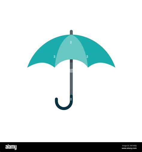 Umbrella Vector Flat Icon Umbrella Design Illustration Autumn Rain