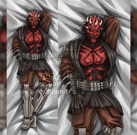 Maul Body Pillow Case Cryomerch