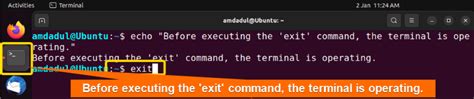 The “exit” Command In Linux 5 Practical Examples Linuxsimply