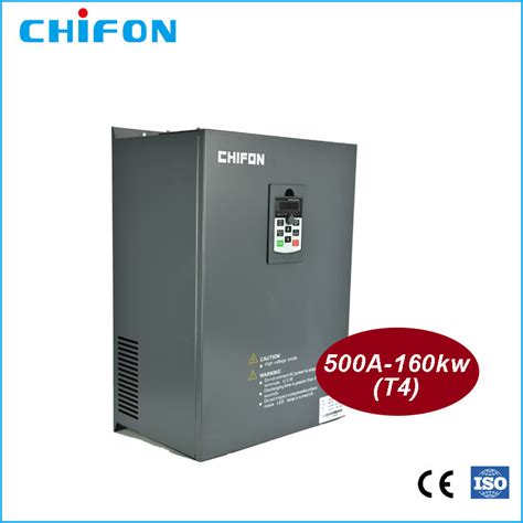 China Single Phase Frequency Inverter 160kw 3phase AC Motor Speed Controller VFD And AC Drive