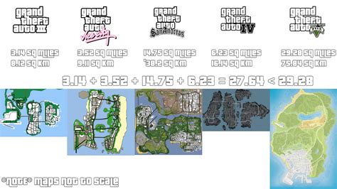 Gta Vs Map Is Bigger Than Gta 3 Vice City San Andreas And Gta Iv