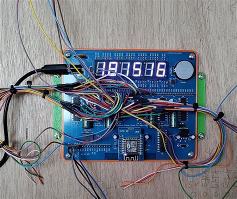 GitHub Atoomnetmarc LED Strip Clock Just A ESP With Some Power Shift Registers To Drive