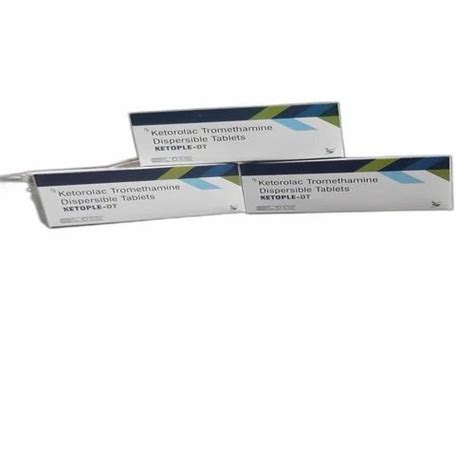 Ketorolac Tromethamine Dispersible Tablets At ₹ 130 Box Ketorolac
