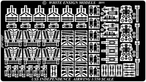 1350 二战美国独立级轻型航母航空联队改造蚀刻片 We Pe35150 5600元 Hobbyhouses模想玩具店