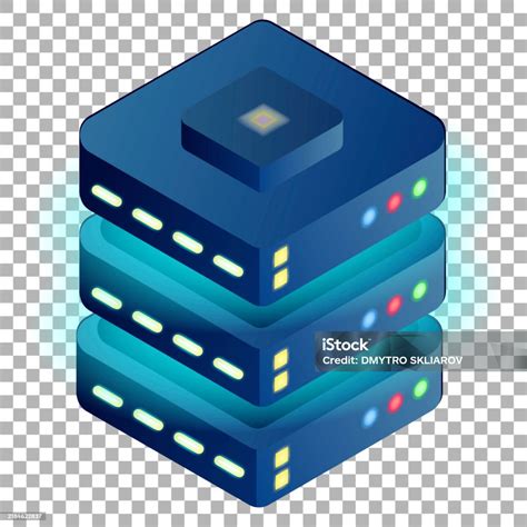 Data Center With Protest Shield Icons 3d Server Icons Server Data Web Hosting Cloud Storage