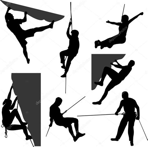 Rock Climbing Stock Vector Image By ©nebojsa78 2578745