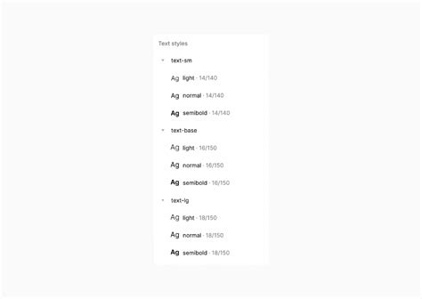 Text Styles Best Practices Figma