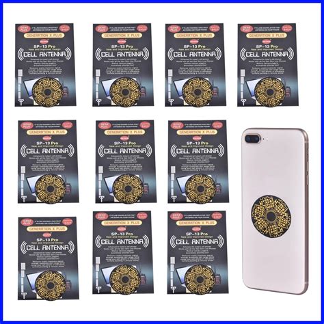 Cellular Signal Boosters 10pcs Mobile Phone Signal Enhancement Stickers