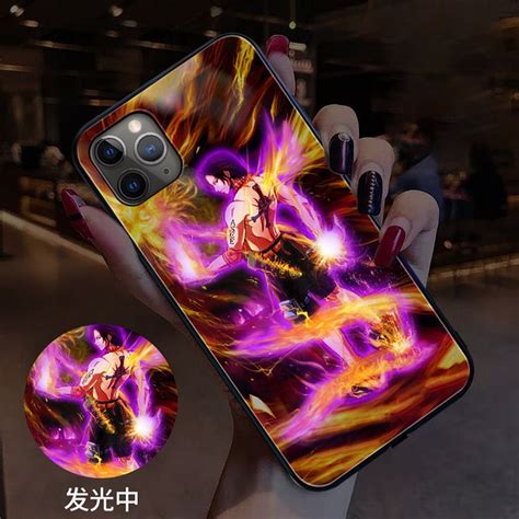 七龍珠火影來電閃發光殼 三星s23 S22 Ultra A54 A34 A53 A33 A52s S21手機殼a42 蝦皮購物
