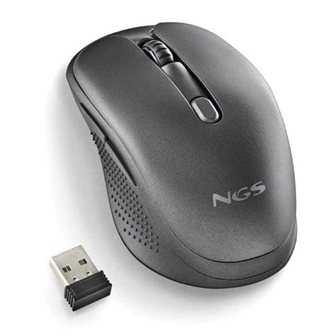 Ngs Evo Rust Wireless Mouse Silver Techinn