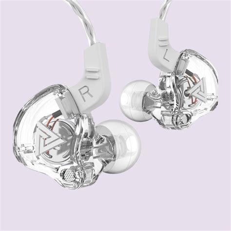 Qkz Ak6 Hd In Ear Monitor Earphones With Mic And Case Aurem Audio