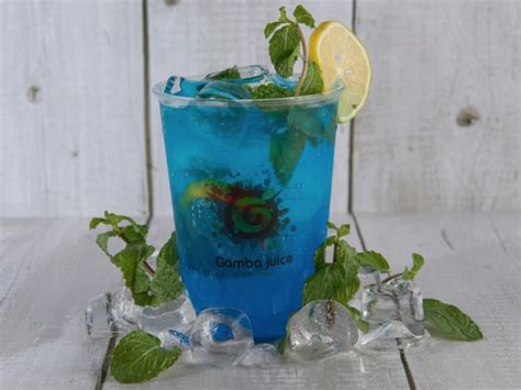 Blue Lagoon Mojito With Redbull Gamba Juice The Bahrain Life