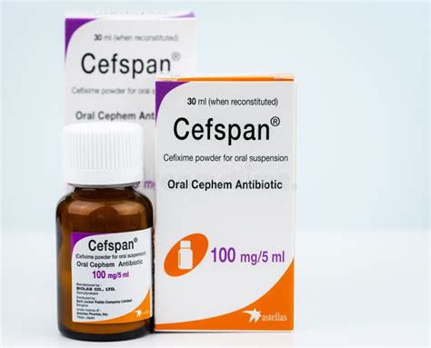 Cefspan 100 Mg 5 Ml Oral Cephem Antibiotic Cefixime Powder For Oral