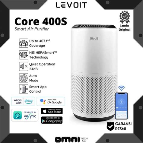 Promo Levoit Core 400s Air Purifier True Hepa 13 Vesync Smart App Diskon 3 Di Seller Gansirsa