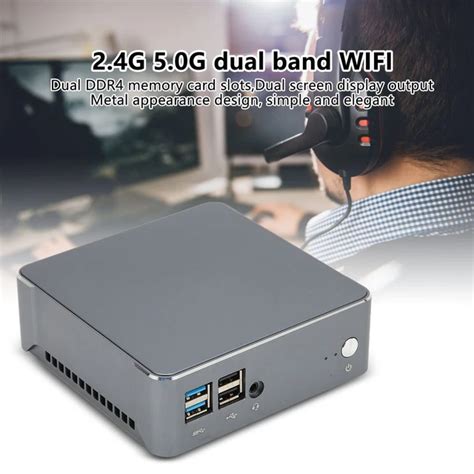 Mini Pc I7 1165g7 Cpu 4gb 128gb Dual Ddr4 Dual Band Wifi Mini Desktop Comput Rhs £381 43