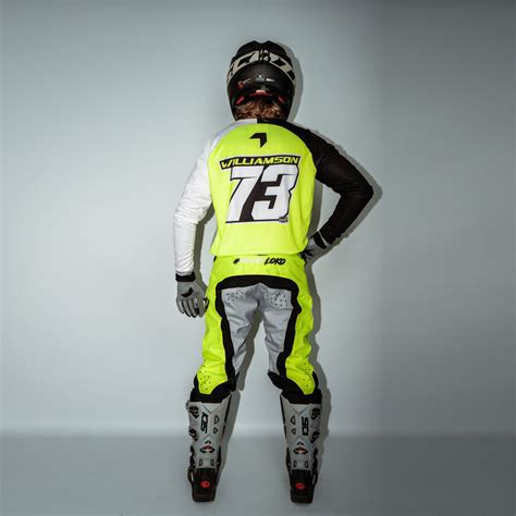 Motocross Kit Bundle Bright Yellow Born To Race Adult Motoloko