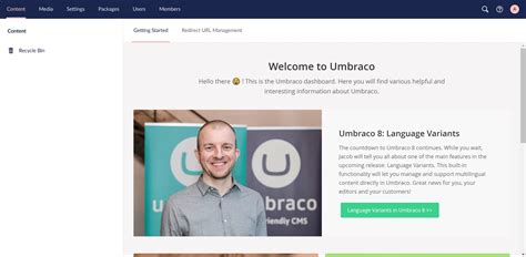 umbraco v8 teil 1 Überblick and installation byte5