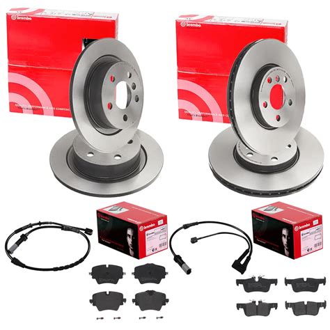 brembo BREMSSCHEIBEN BELÄGE VORNE HINTEN passend für MINI F F