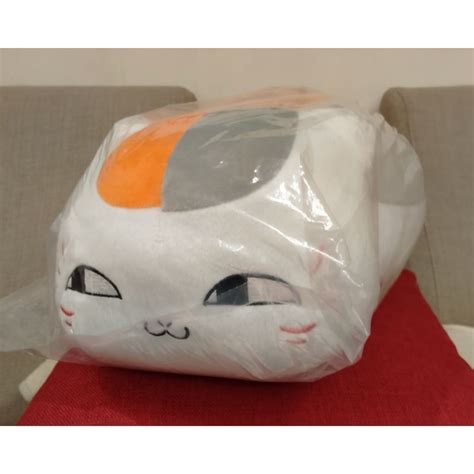 【現貨】 日版 Sega 夏目友人帳 趴姿 貓咪老師 斑 喵喵招財貓 娃娃 玩偶 貓咪老師娃娃 夏目友人帳娃娃喵喵娃娃 蝦皮購物