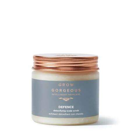 Grow Gorgeous Defence Detoxifying Scalp Scrub Ingredients