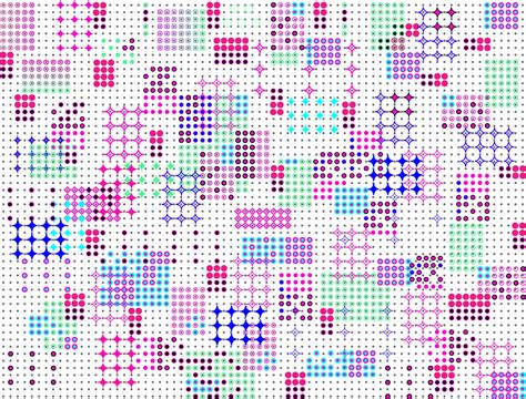 Abstract Geometric Dots Pattern Vector Background 9198222 Vector Art At