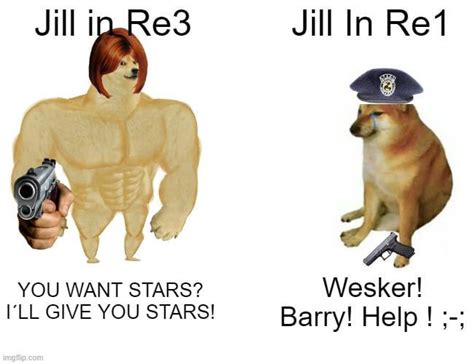 A Noticeable Difference Between 2 Games Rresidentevil