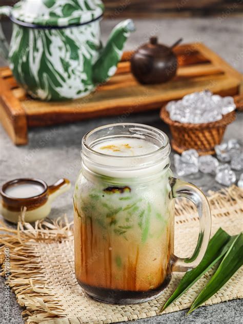 Cendol Ice Traditional Indonesian Drink Stock Photo Adobe Stock