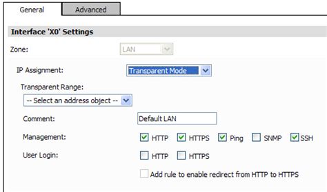 Configuring Interface Settings